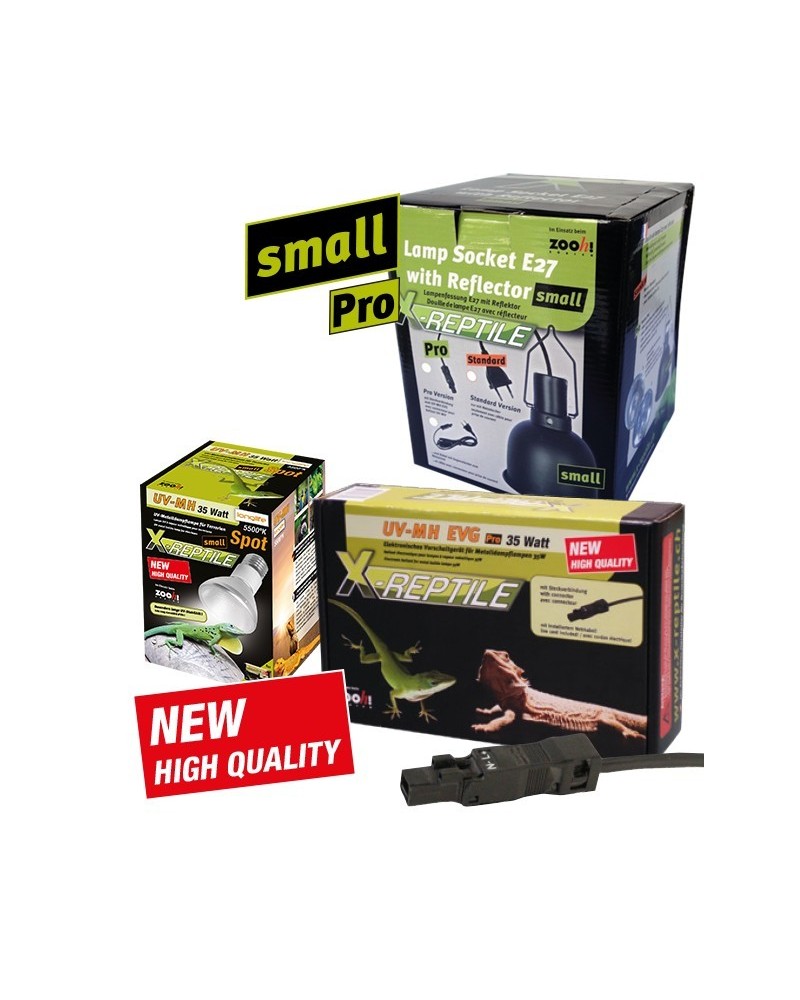 Komplettset UV-MH 50Watt Reflektor